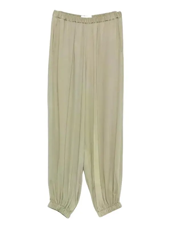THE FRANKIE SHOP Isola Elastic-waistband Trousers - Green