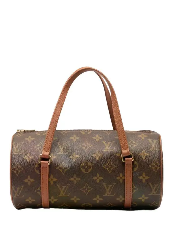 LOUIS VUITTON Monogram Papillon 26 Handbag - Brown