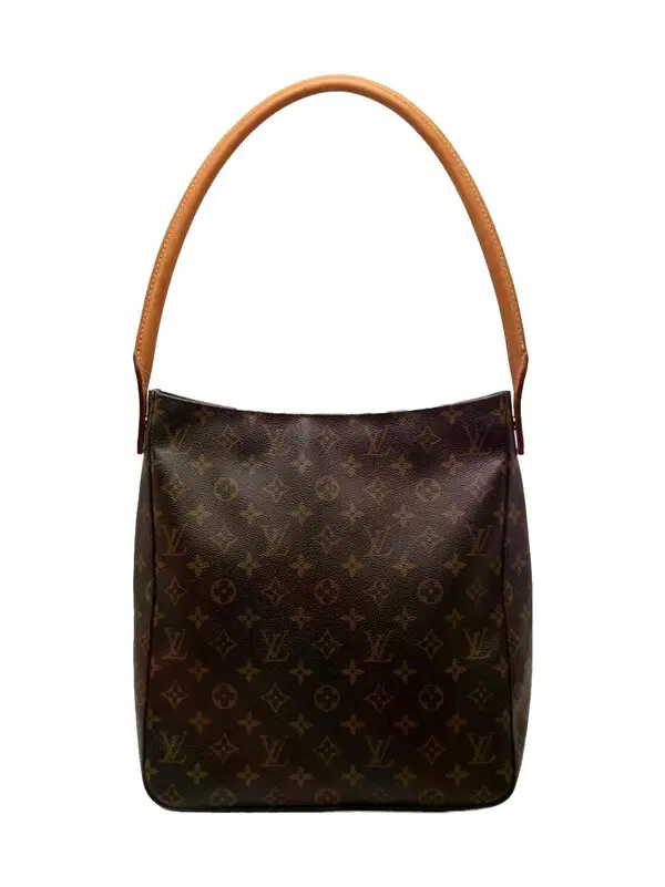 LOUIS VUITTON Monogram Looping Gm Shoulder Bag - Brown