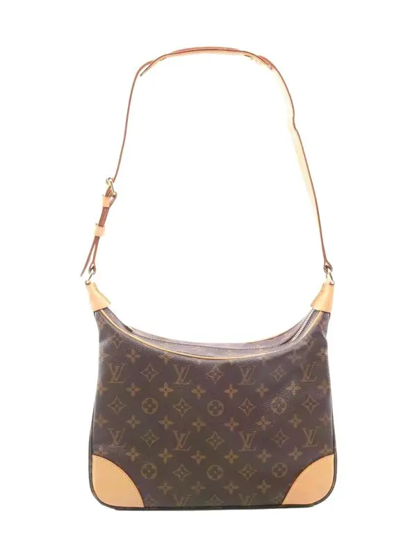 LOUIS VUITTON Monogram Flower Zipped Tote Pm Satchel - Brown