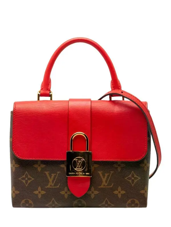 LOUIS VUITTON Monogram Locky Bb Satchel - Brown
