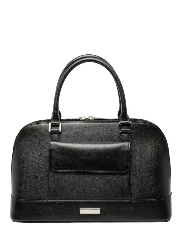 Burberry Leather Handbag - Black