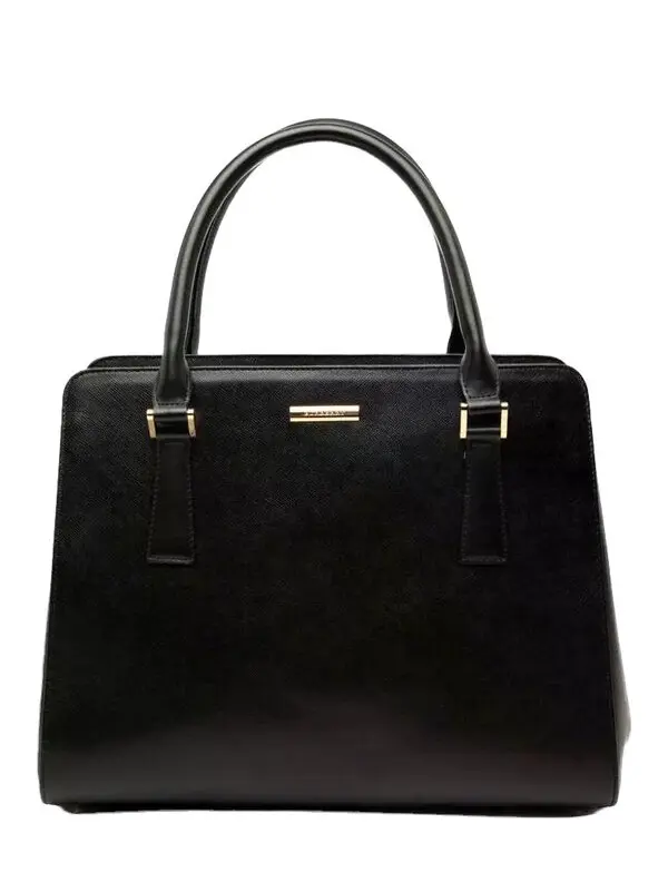 Burberry Leather Handbag - Black