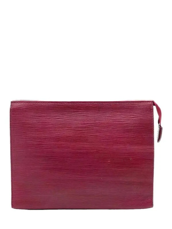 LOUIS VUITTON Epi Leather Clutch Bag - Pink
