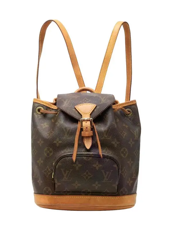 LOUIS VUITTON Monogram Mini Montsouris Backpack - Brown