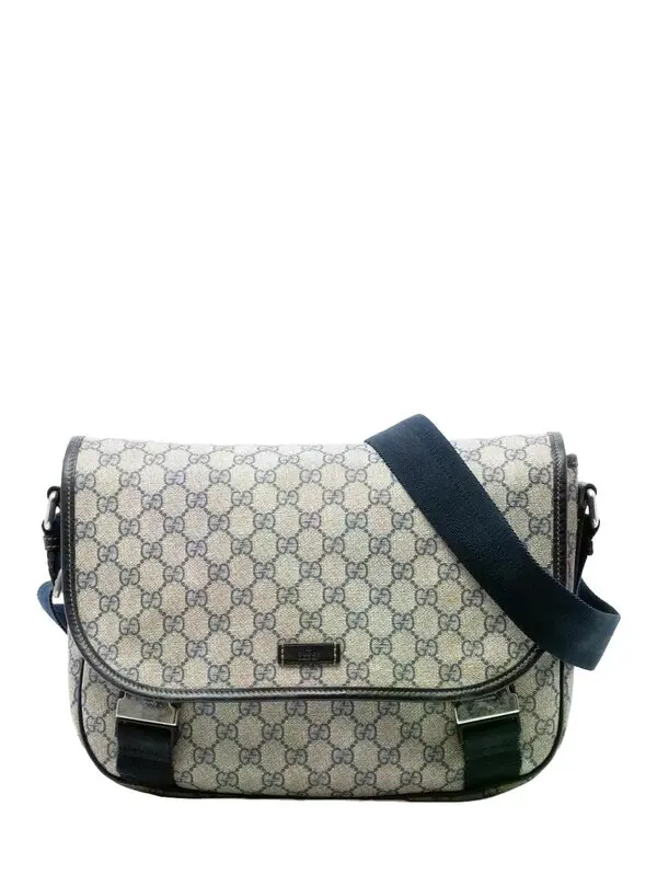 Gucci Gg Supreme Crossbody Bag - Neutrals