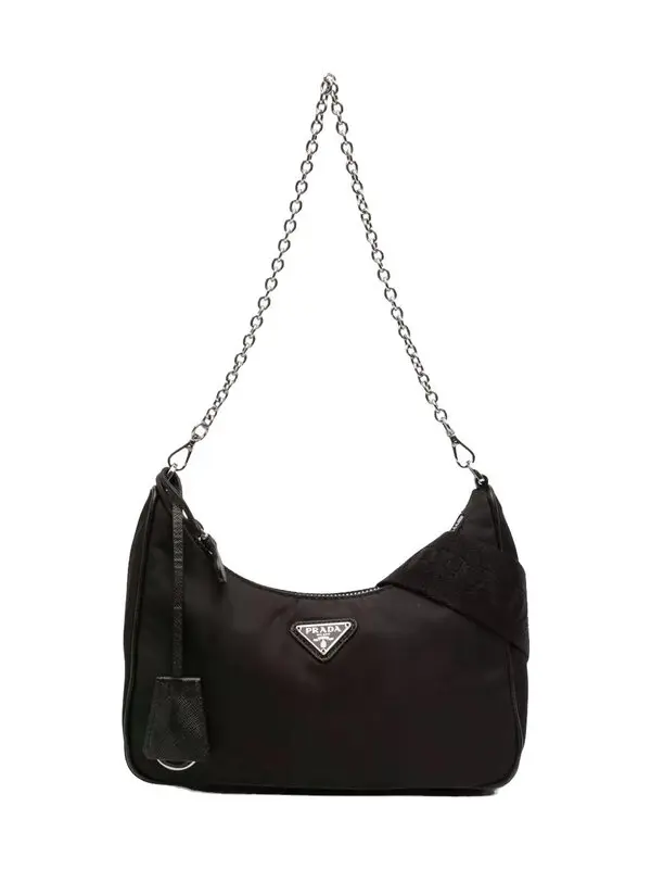 Prada Tessuto Re-edition 2005 Satchel - Black