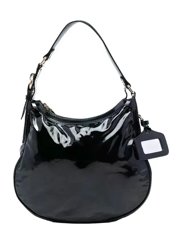 Gucci Patent Leather Shoulder Bag - Black