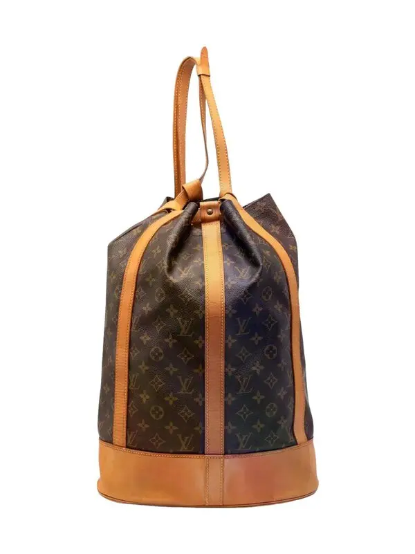 LOUIS VUITTON Monogram Randonnee Gm Backpack - Brown
