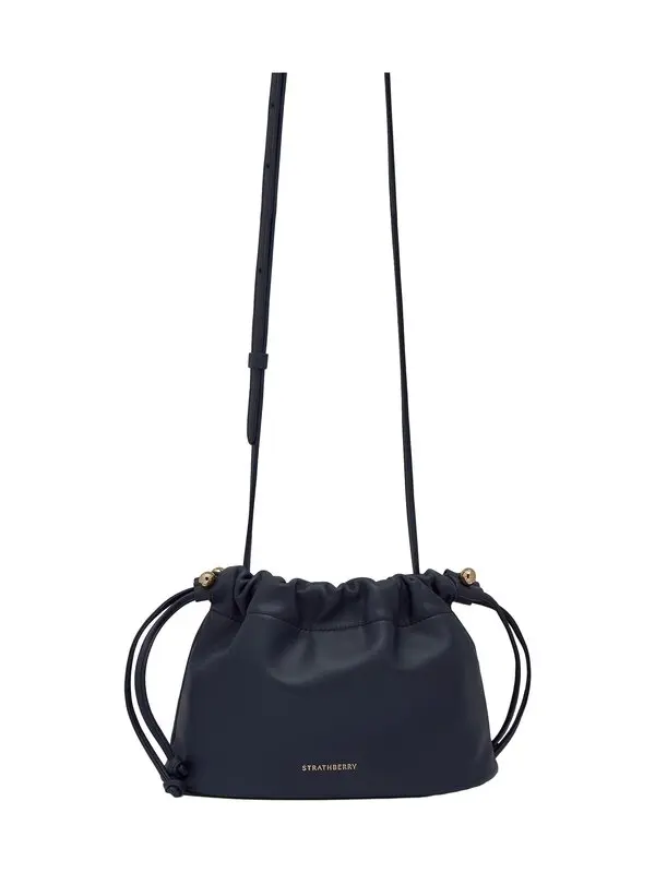 Strathberry Charlotte Drawstring Bag - Blue