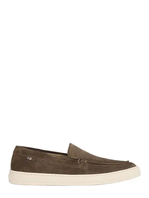 Paul Smith Simeon Suede Loafers - Army Green