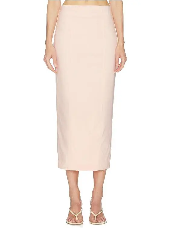 CAMILA COELHO Aurora Midi Skirt - Pink