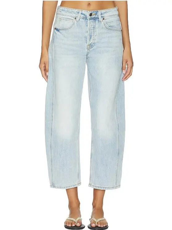 Good American High Barrel Ankle Jeans - Indigo1351