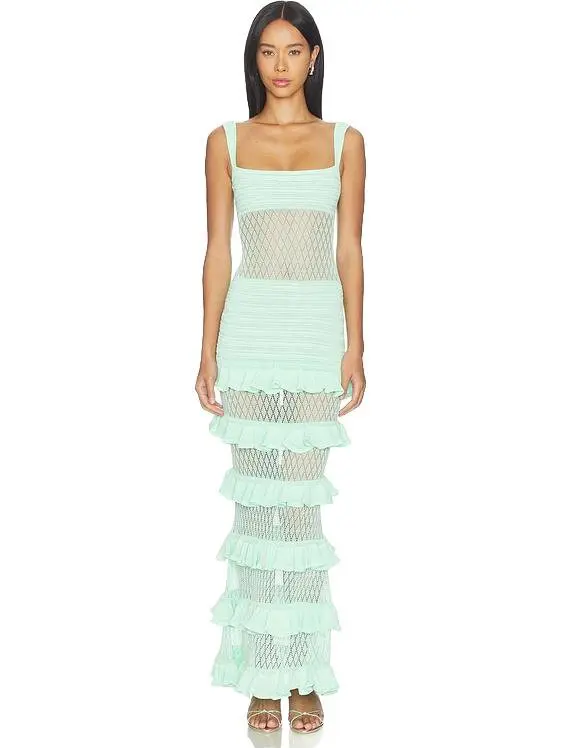 Retrofete Thora Gown - Mint