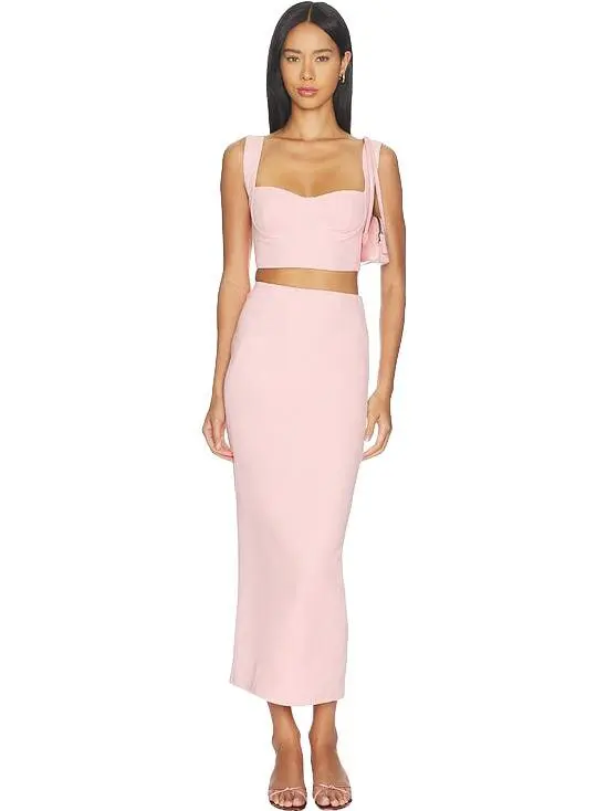 Superdown Veneda Skirt Set - Pink