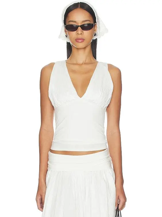 THE LINE BY K Esai Top - White