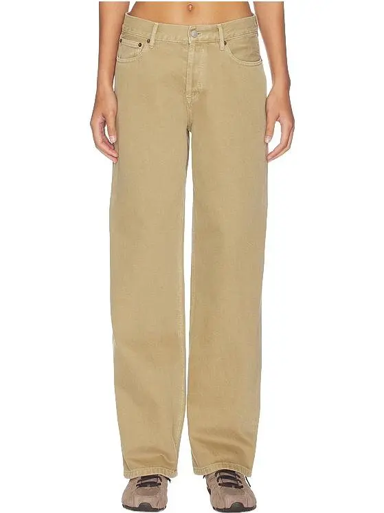 Still Here Everyday Wide Leg Jeans - Pear