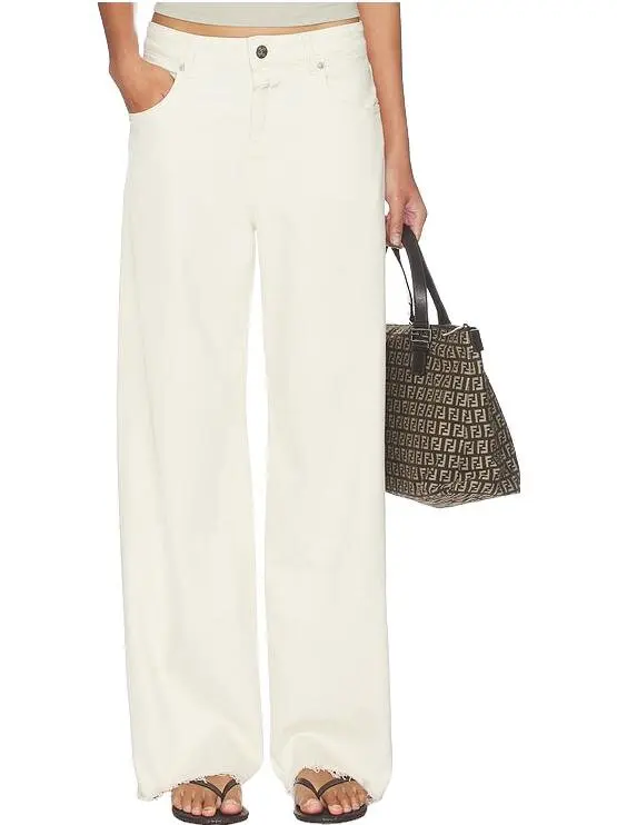 Closed Jayla Wide Leg Jeans - Ivory