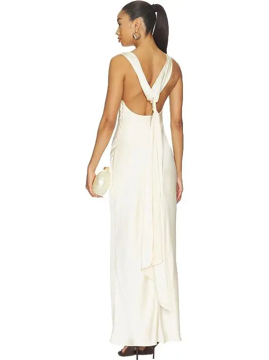 LOVERS AND FRIENDS X Ivana Ramirez Katherine Maxi Dress - Cream