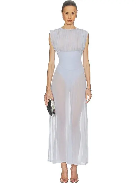 CAMILA COELHO Ophelia Dress - Ice Blue