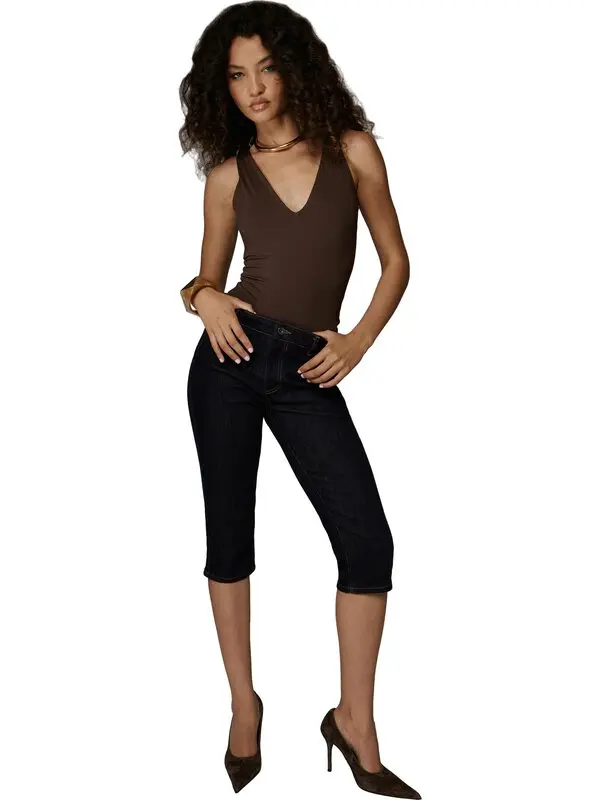 Bardot Bruna Pedal Pusher Jeans - Dark