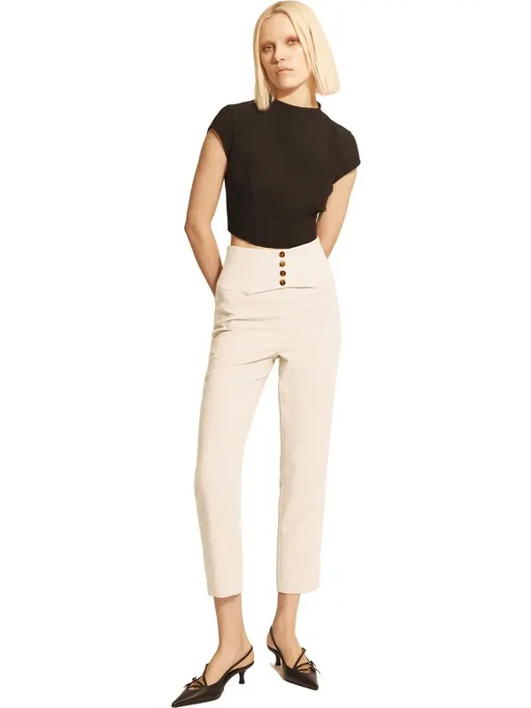 Bardot Corset Pant - Orchid Wht