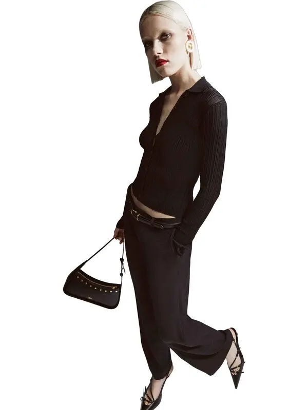 Bardot Cristo Slouch Pants - Black
