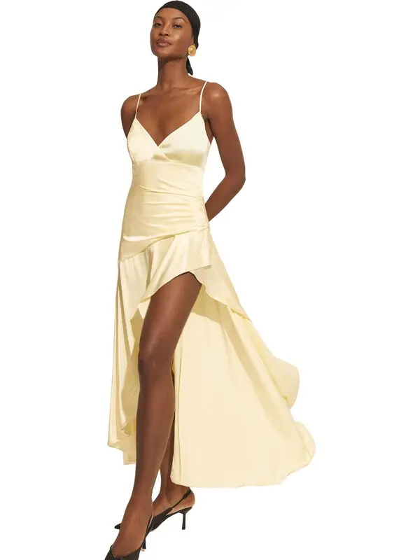 Bardot Sorella Midi Dress - Canary Ylw