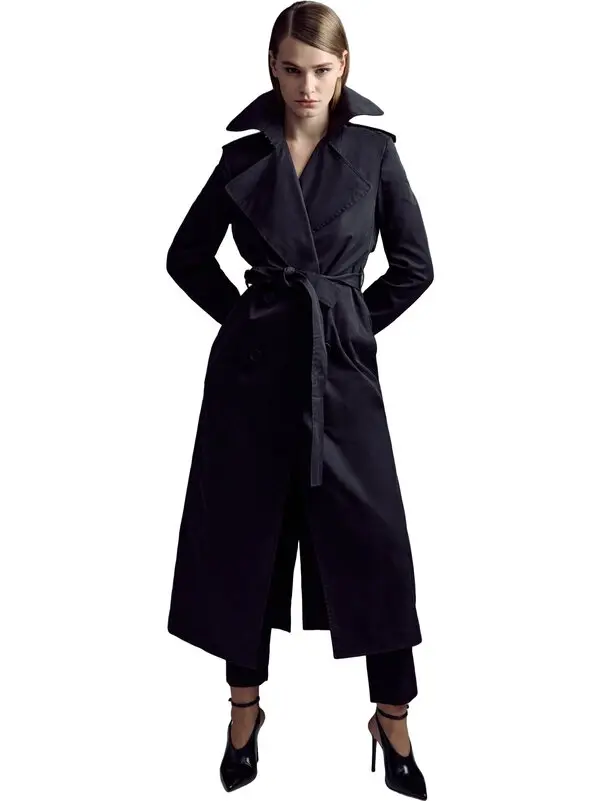 Bardot The Classic Trench Coat - Black