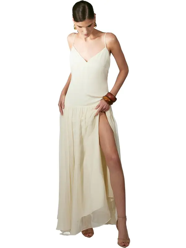 Bardot Linara Relaxed Maxi Dress - Ivory