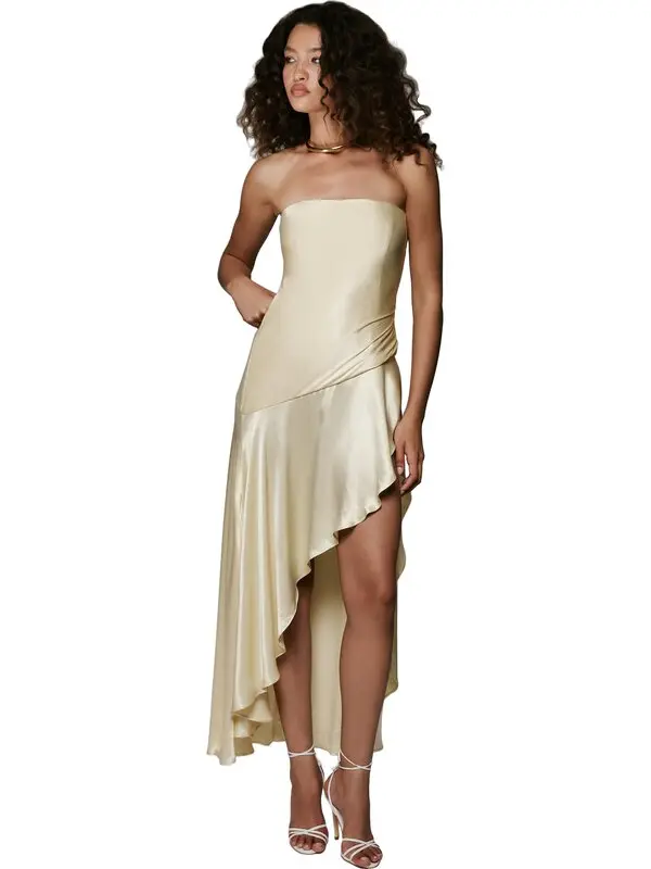 Bardot Lorenza Midi Dress - Buttercup