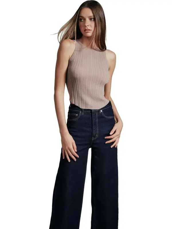 Bardot Merel Knit Tank - Taupe