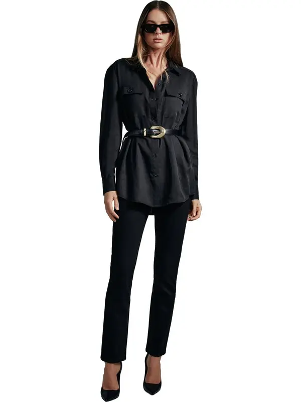 Bardot Albee Lightweight Shirt - Black