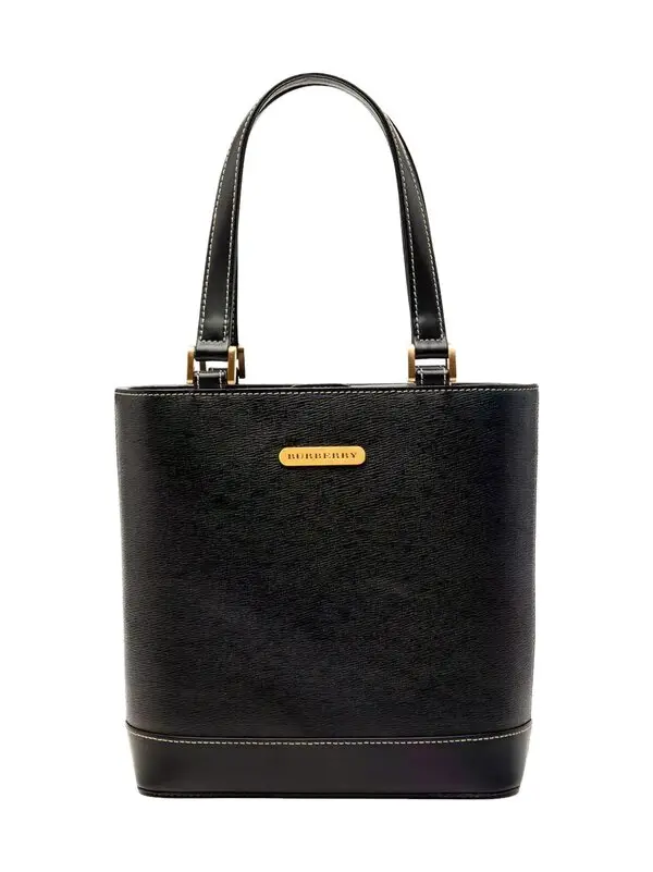 Burberry Leather Handbag - Black