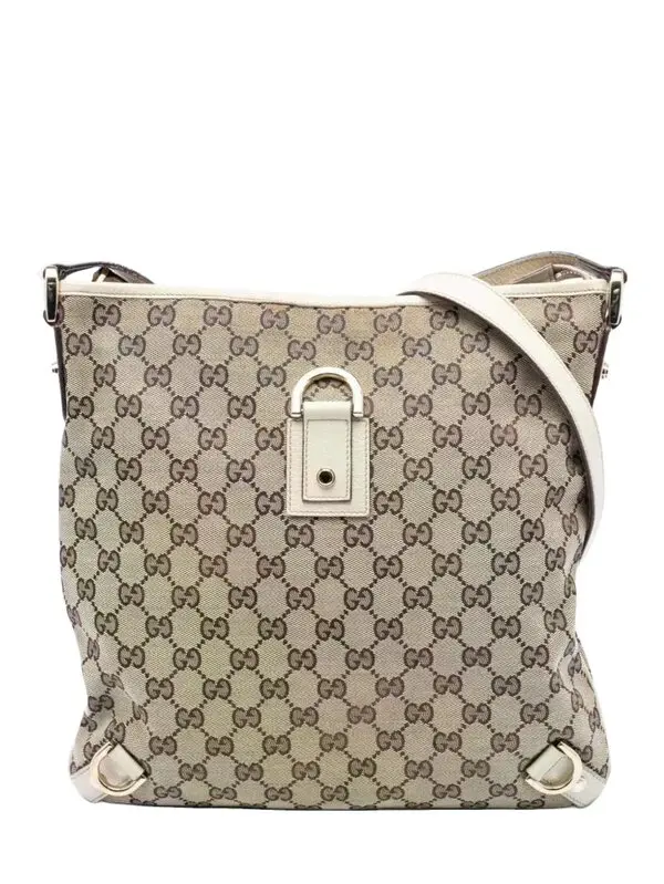 Gucci Gg Canvas Abbey D-ring Crossbody Bag - Neutrals