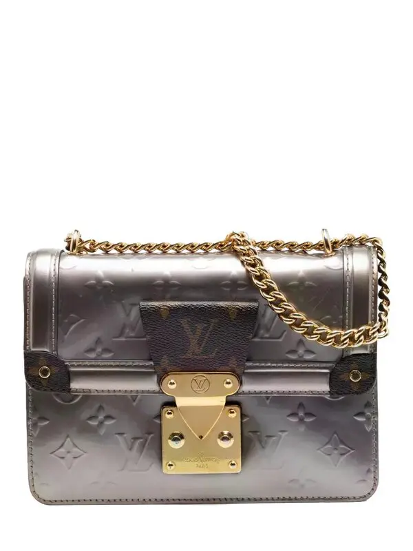 LOUIS VUITTON 2020 Monogram Vernis Wynwood Crossbody Bag - Grey