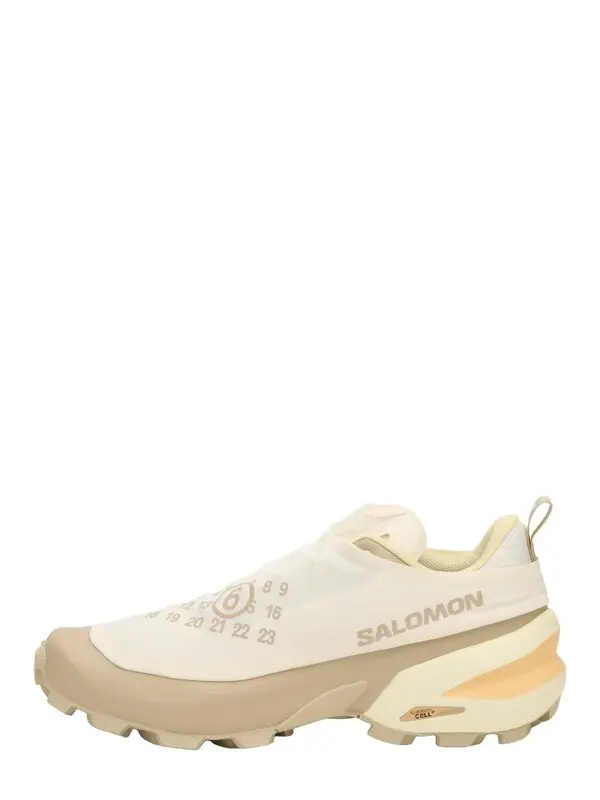 MAISON MARGIELA X Salomon Cross Dust Sneaker - Vanilla Ice/eucalyptus/transparent Yellow