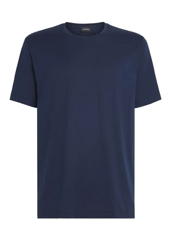 Hanro Cotton Night & Day T-shirt - Black