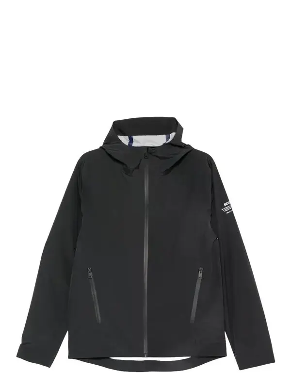 ECOALF Hooded Zip-up Jacket - Black