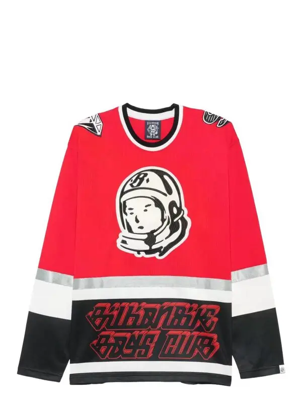 BILLIONAIRE BOYS CLUB Astro Hockey Logo-print T-shirt - Red