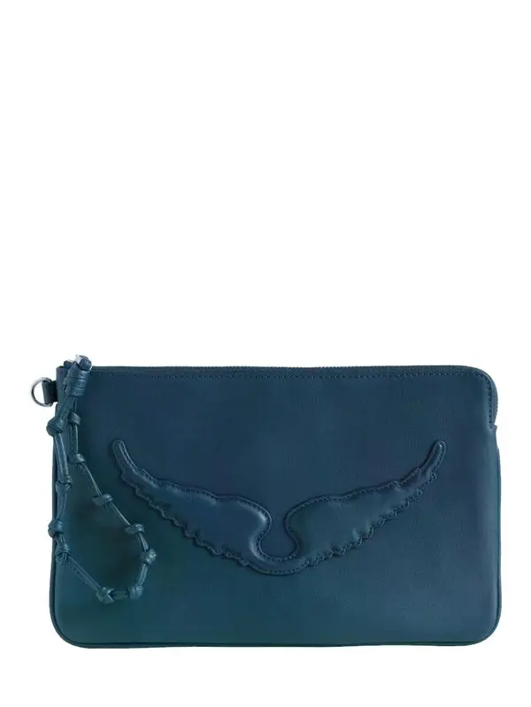 Zadig&Voltaire Angel Clutch Bag - Blue
