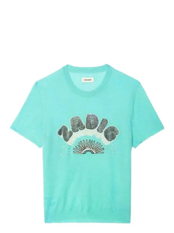 Zadig&Voltaire Idal Short-sleeved T-shirt - Blue
