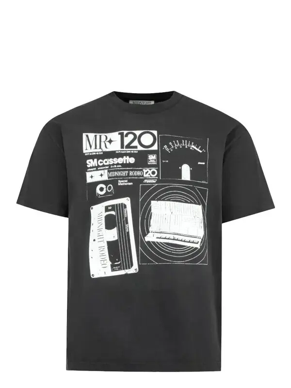 MIDNIGHT RODEO Graphic-print T-shirt - Black