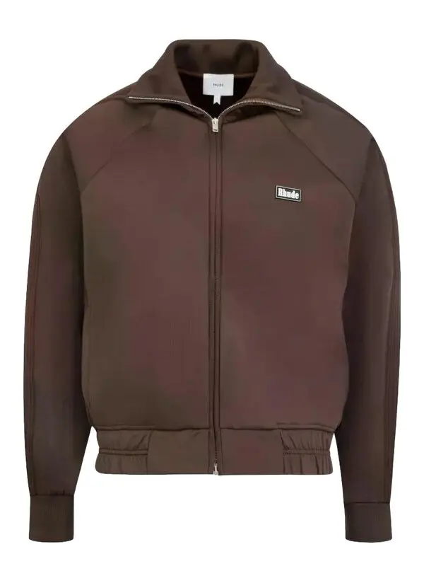 Rhude Madera Logo Patch Jacket - Brown