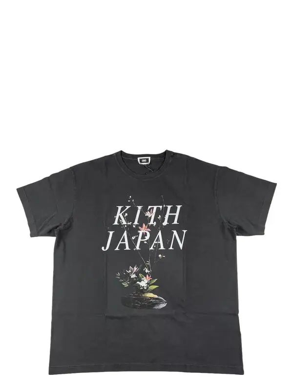 Kith Floral-print T-shirt - Black