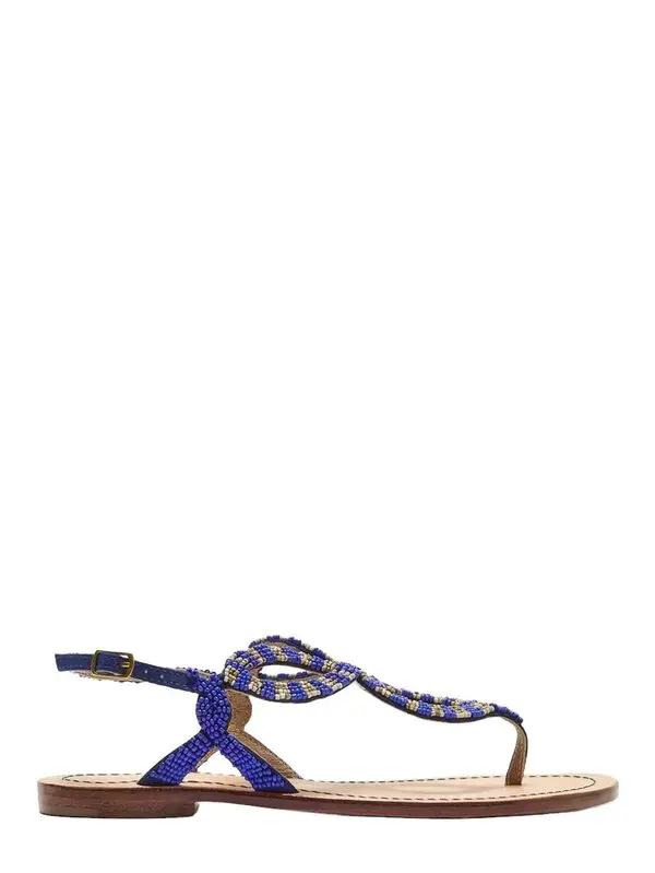 Malìparmi Beaded Embellished Sandals - Blue