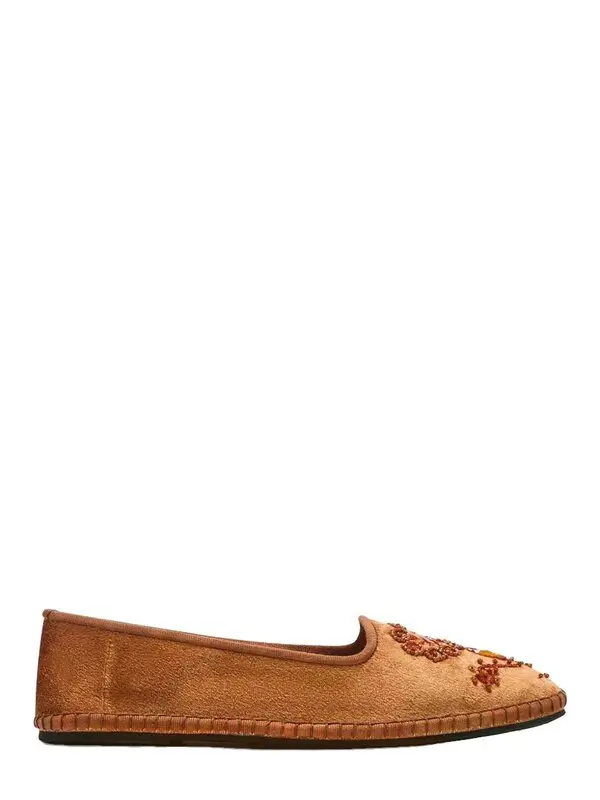 Malìparmi Precious Babouche Ballet Flats - Brown