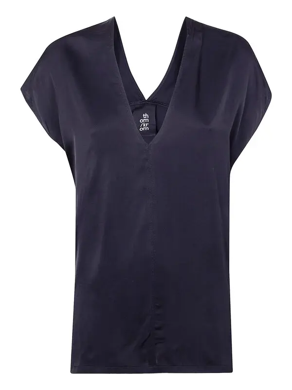 THOM KROM Sleeveless Oversized Waistcoat - Black