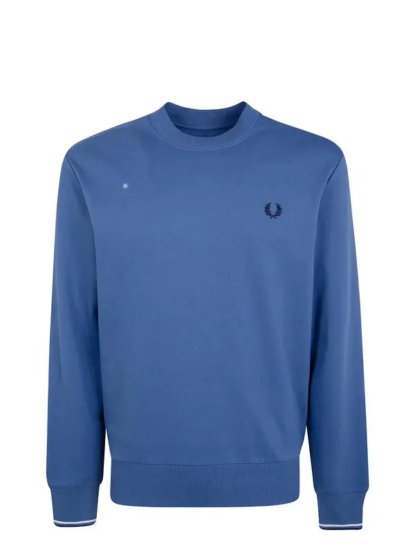 Fred Perry Crew Neck Sweatshirt - Blue