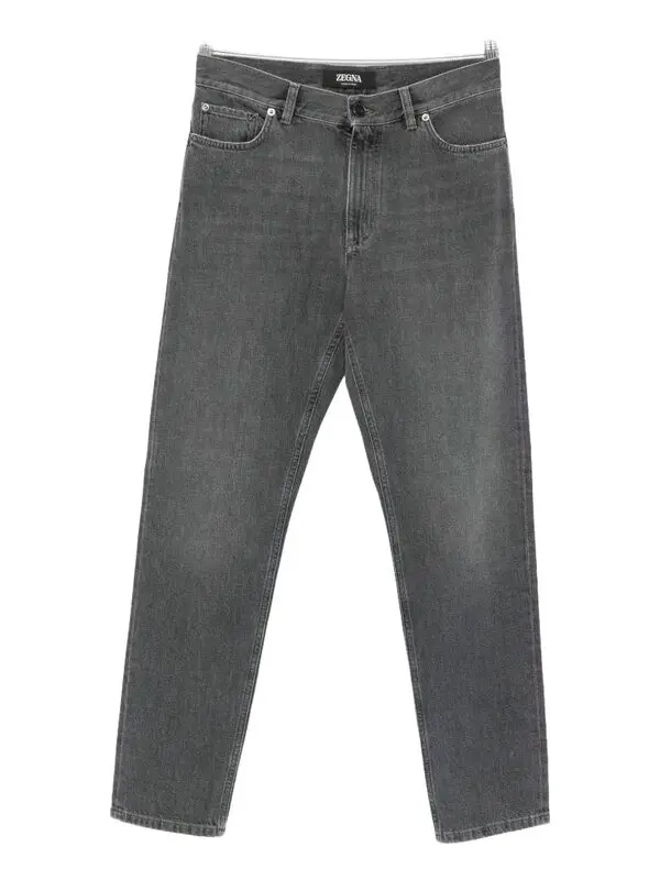 Zegna Straight-leg Jeans - Grey